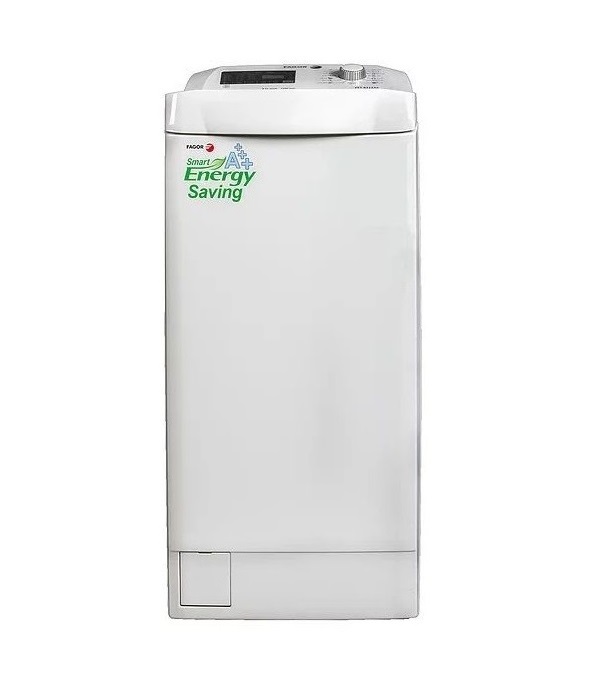 Fagor Top Loading Washing Machine 8 kg, White - FET-8312AS