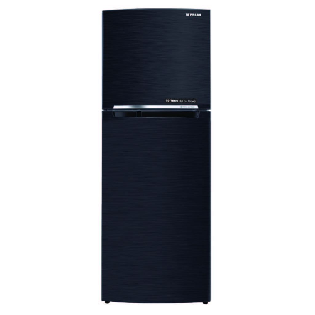 Fresh Freestanding Refrigerator, 370 Liters, No Frost, Black - FNT-BR370BB