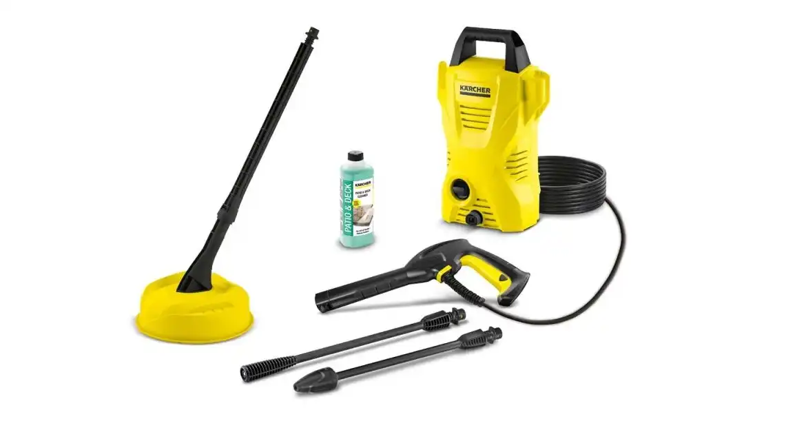 Karcher K 2 Compact Home High Pressure Washer, 1.4 KW, Yellow - K 2 ...