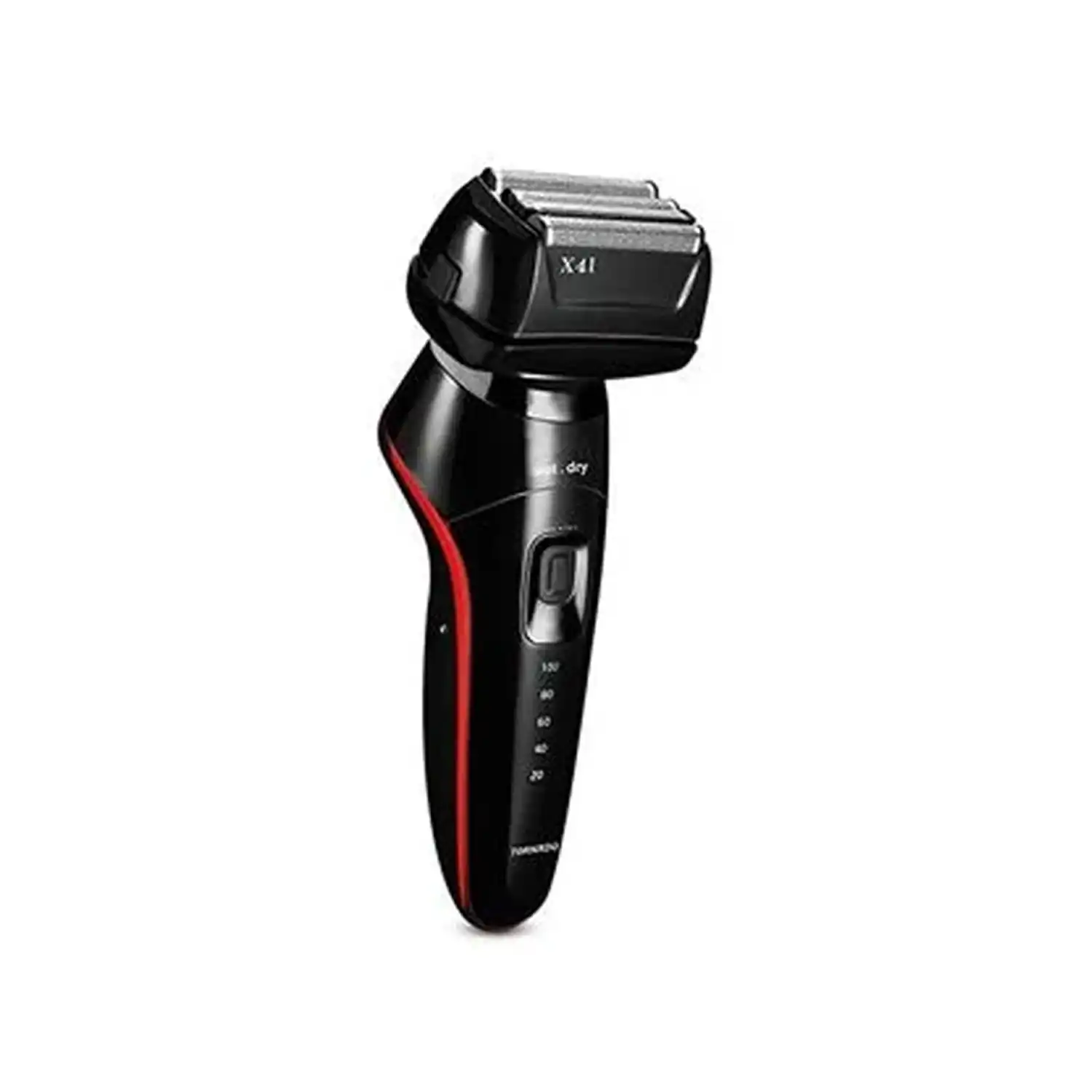 TORNADO Shaver, 4 Flexible Blades, Shaving System, Wet and Dry, Black ...