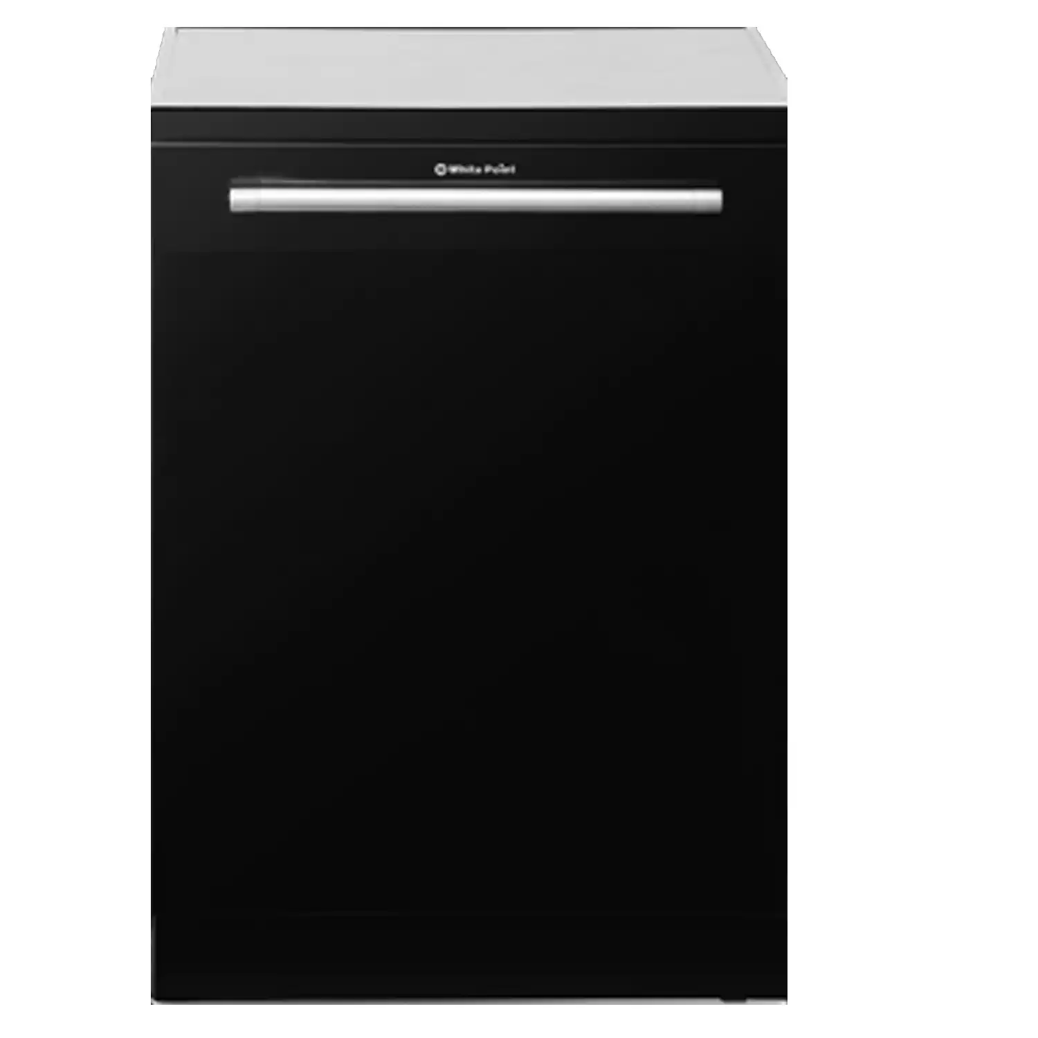 White Point Dishwasher 60 cm 8 Programs 15 Persons Digital Black Glass ...